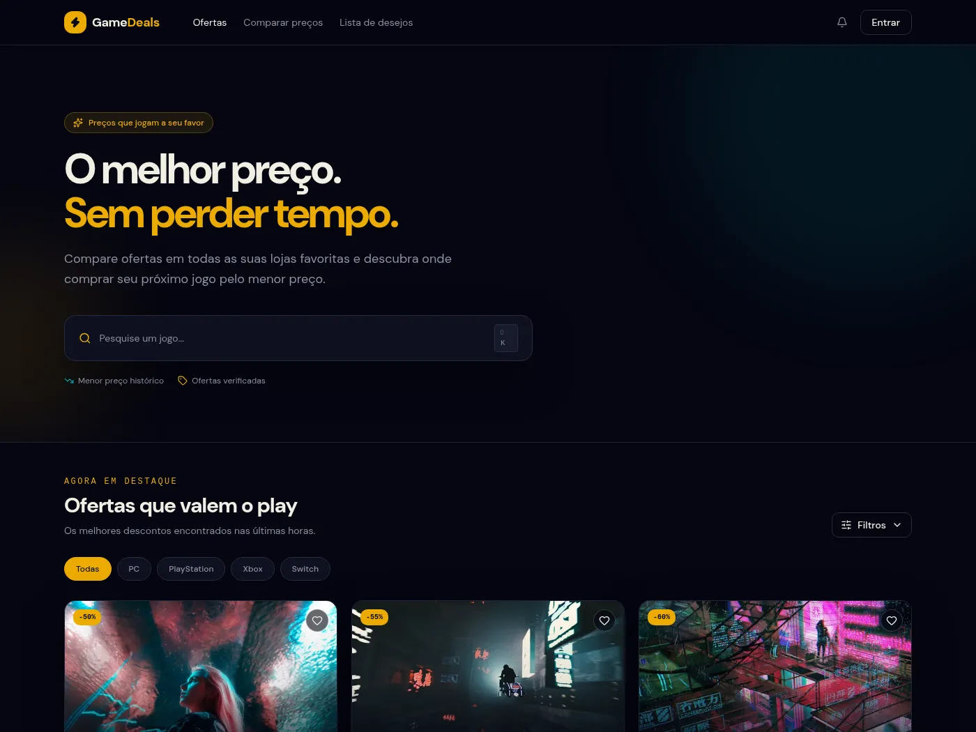 GameDeals Platform