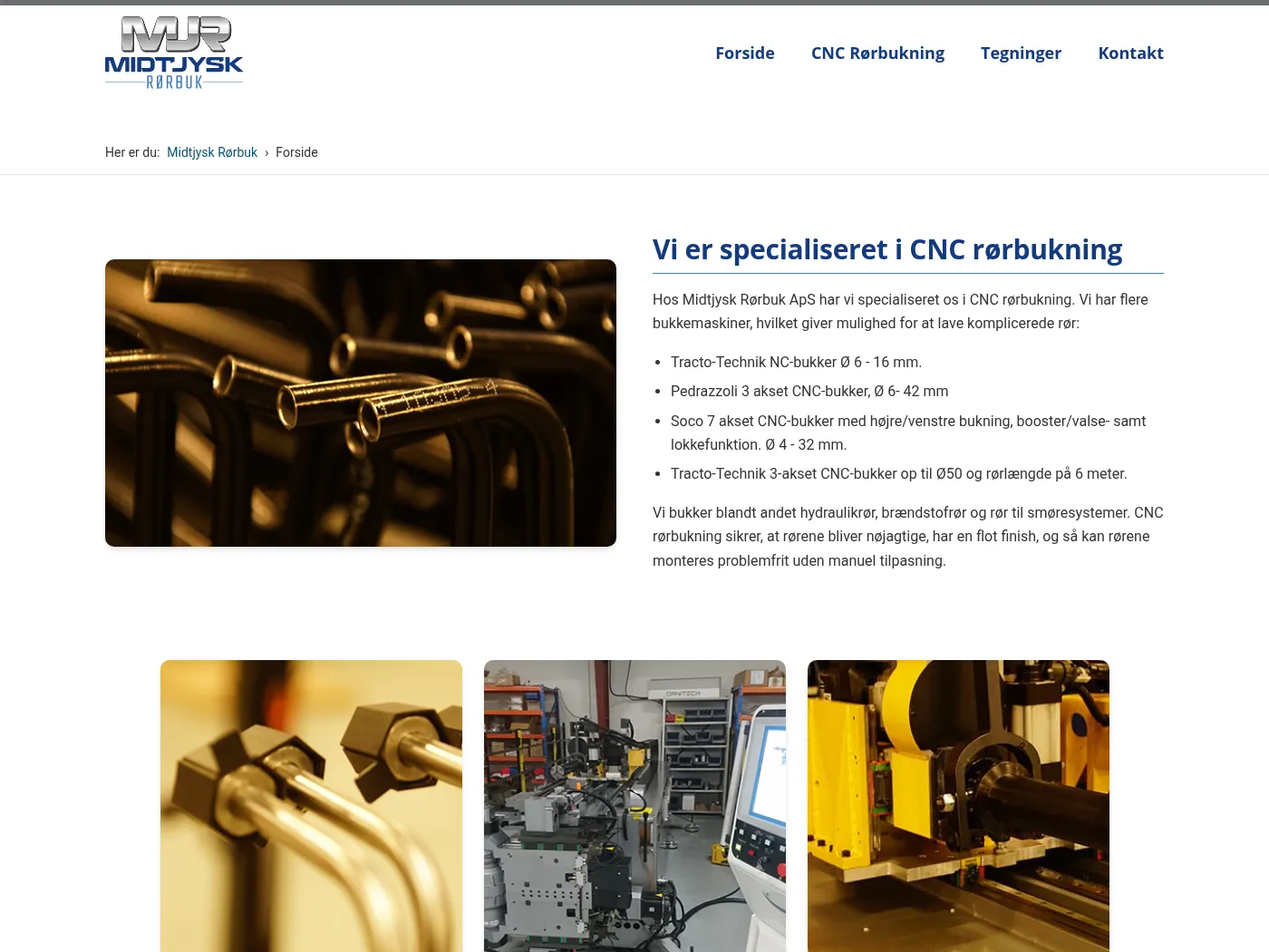 Midtjysk Rørbuk Website