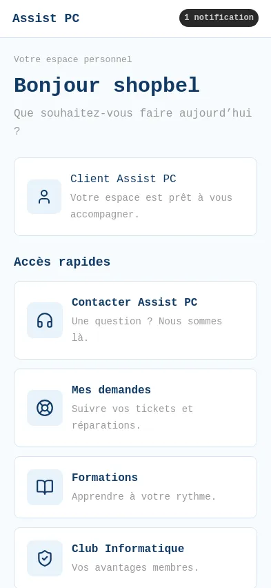 Assist PC Mobile
