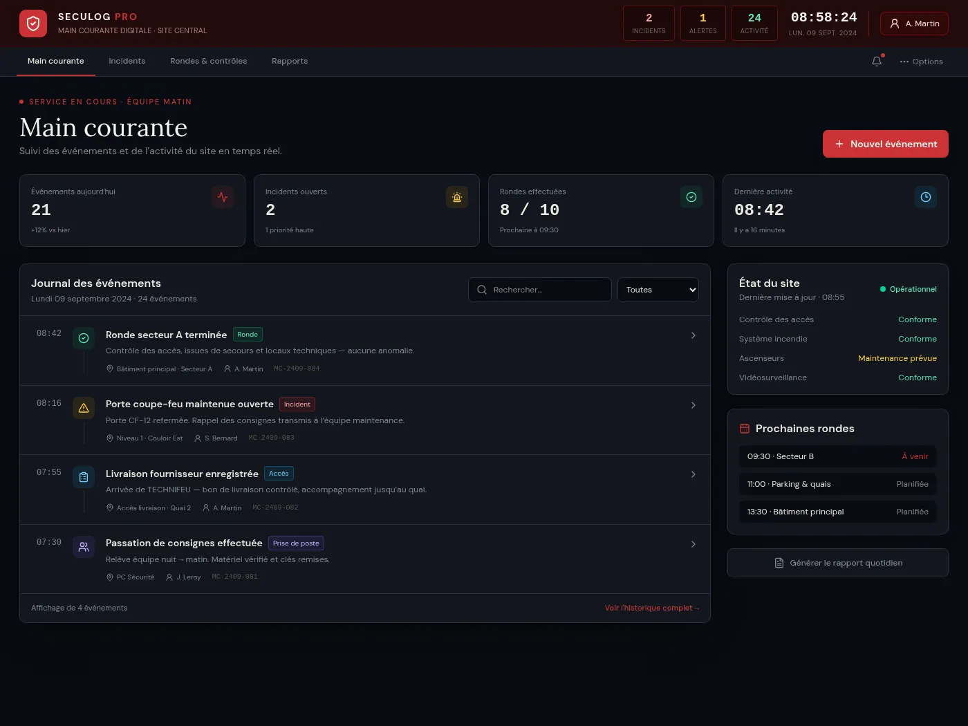 SecuLog Pro