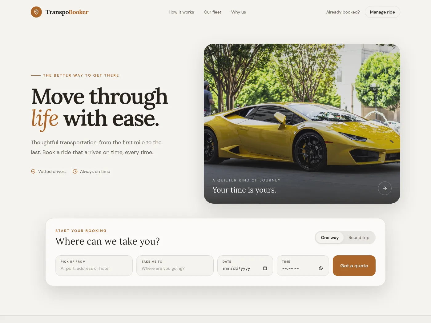 TranspoBooker