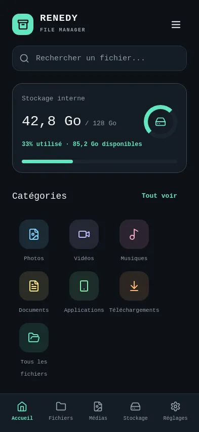 Renedy File Manager