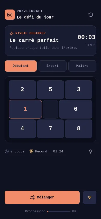 PuzzleCraft Enhanced