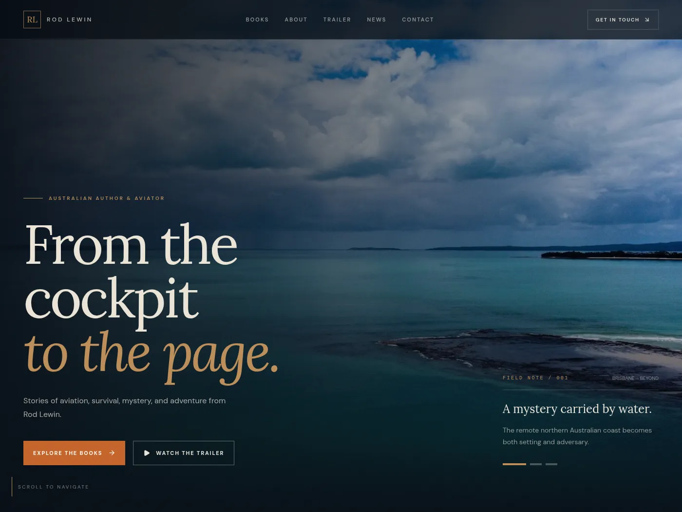 Rod Lewin Author Website