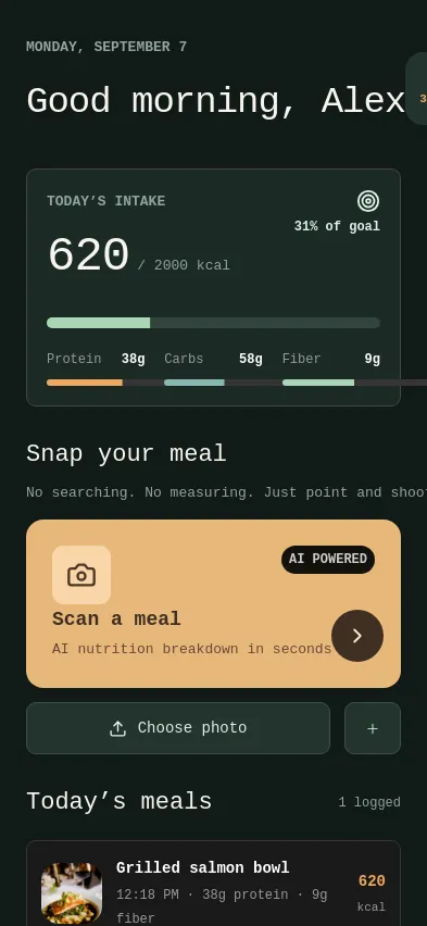 SnapDiet Tracker