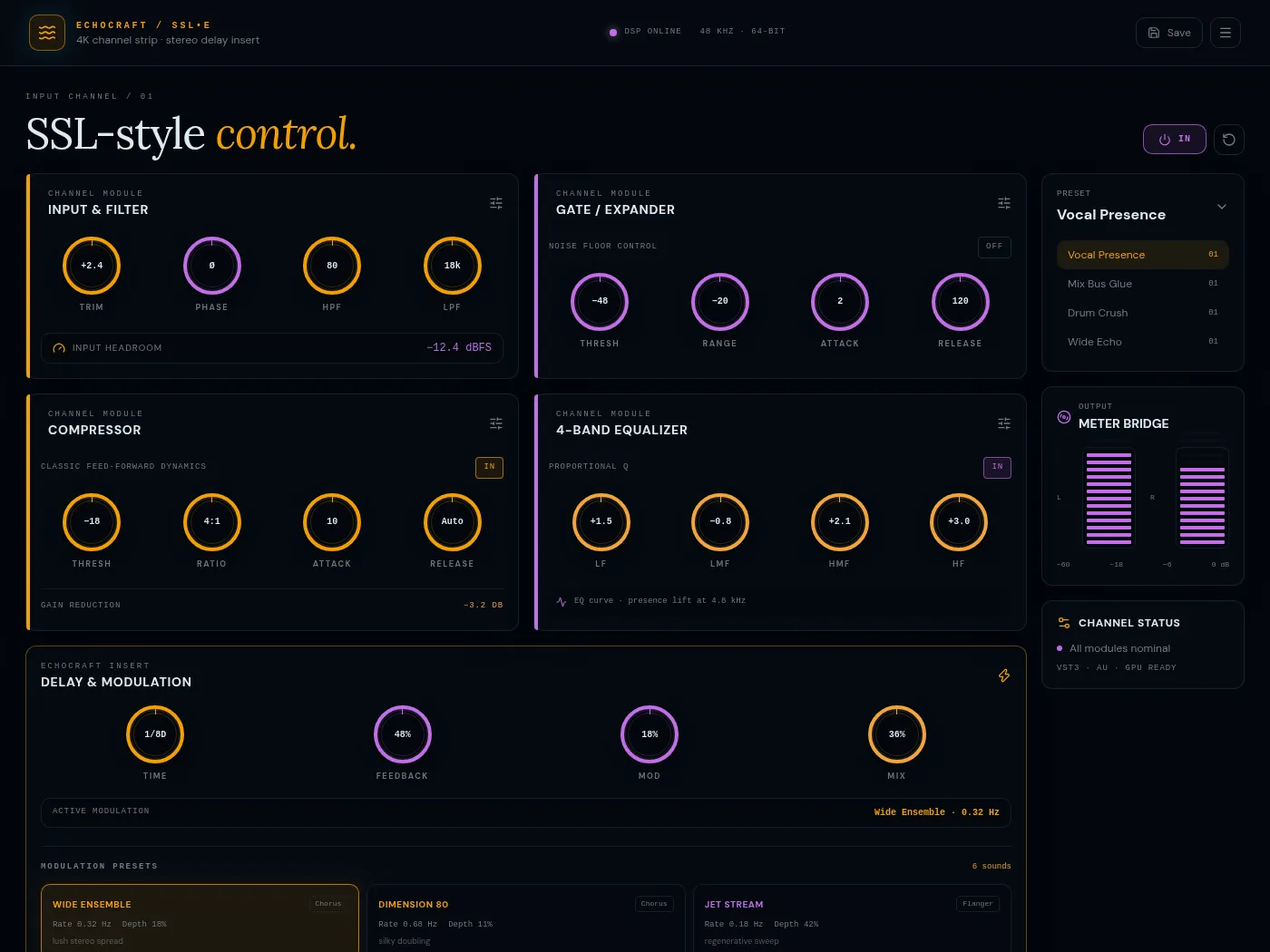 EchoCraft Plugin