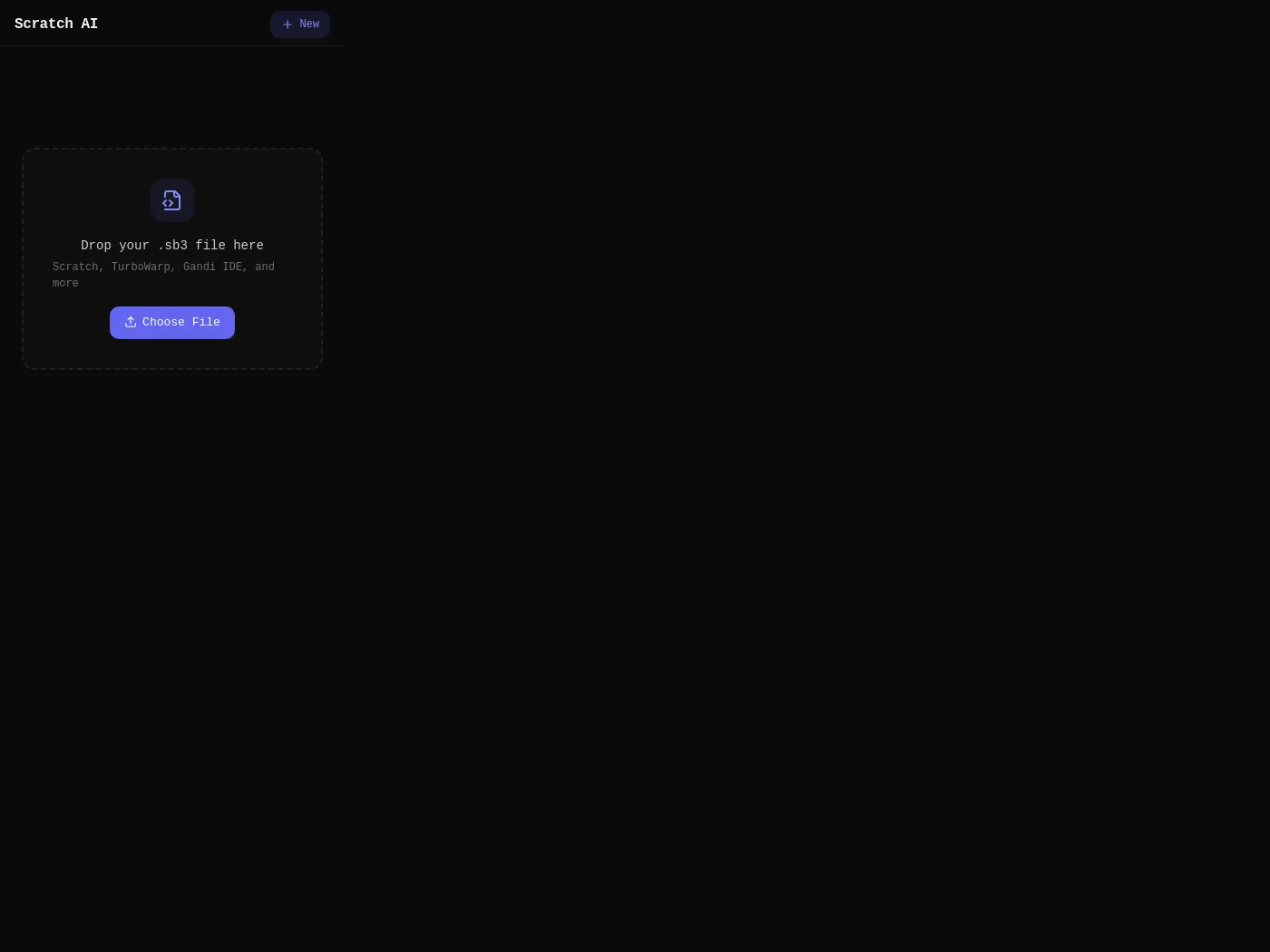 Scratch AI Code Assistant