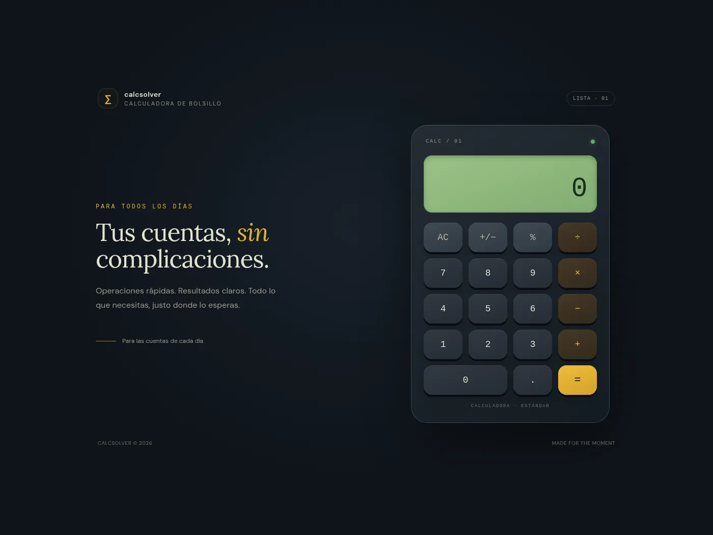 Calculator