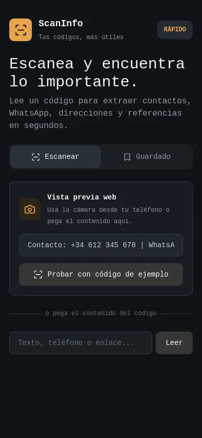 ScanInfo Mobile
