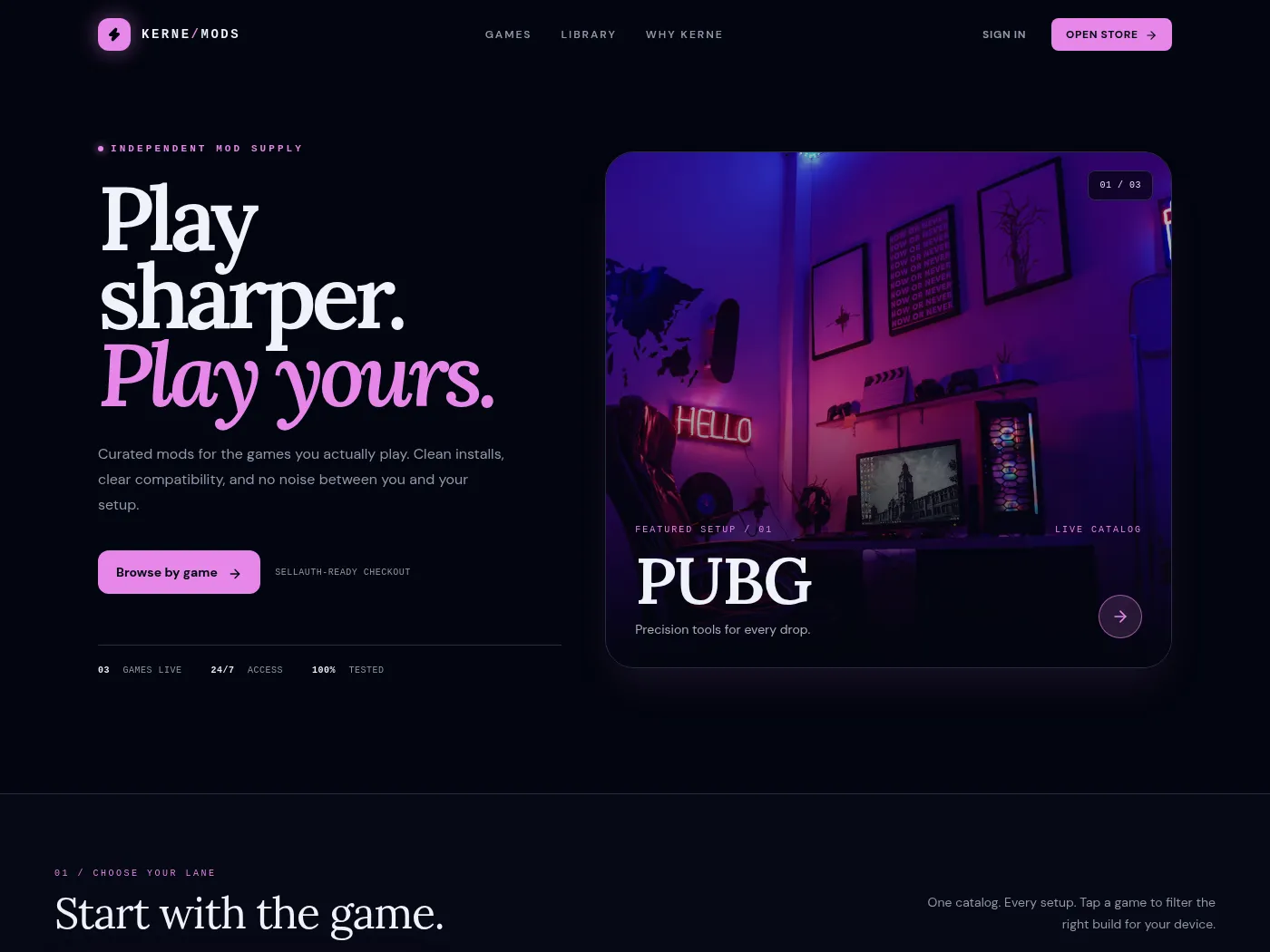Game Mod Hub