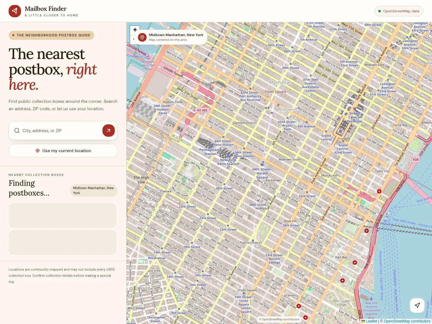 Mailbox Finder