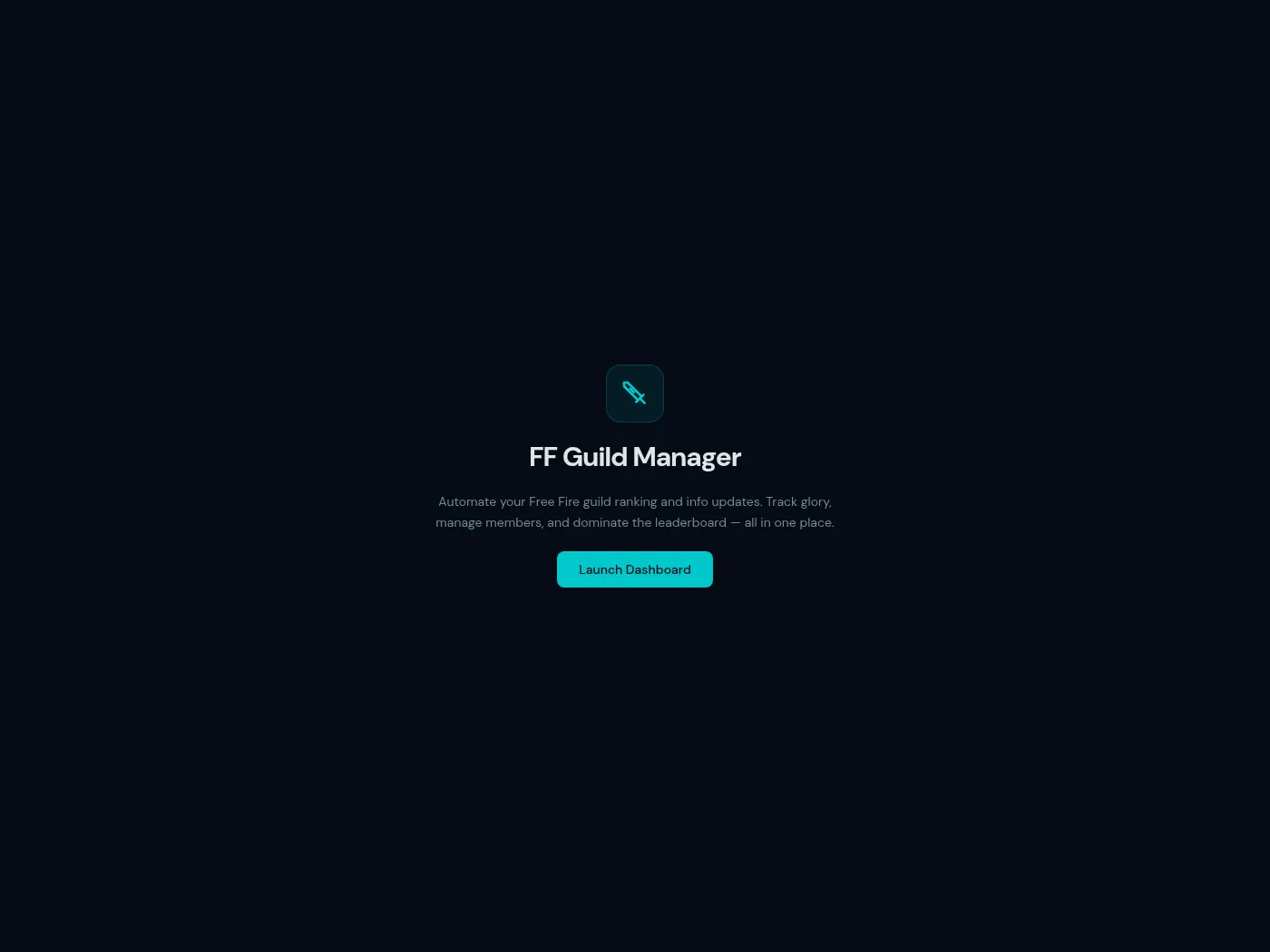 Free Fire Guild Bot