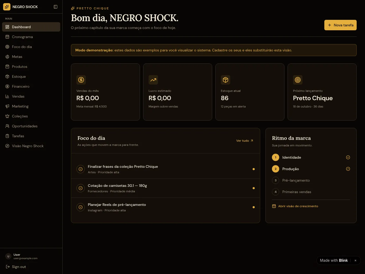 Negro Shock Manager
