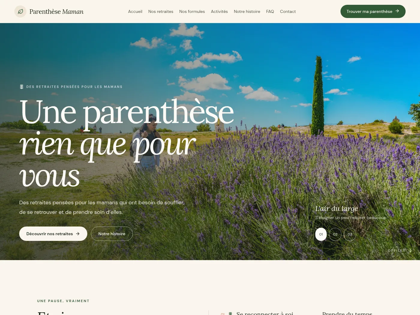 Parenthèse Maman