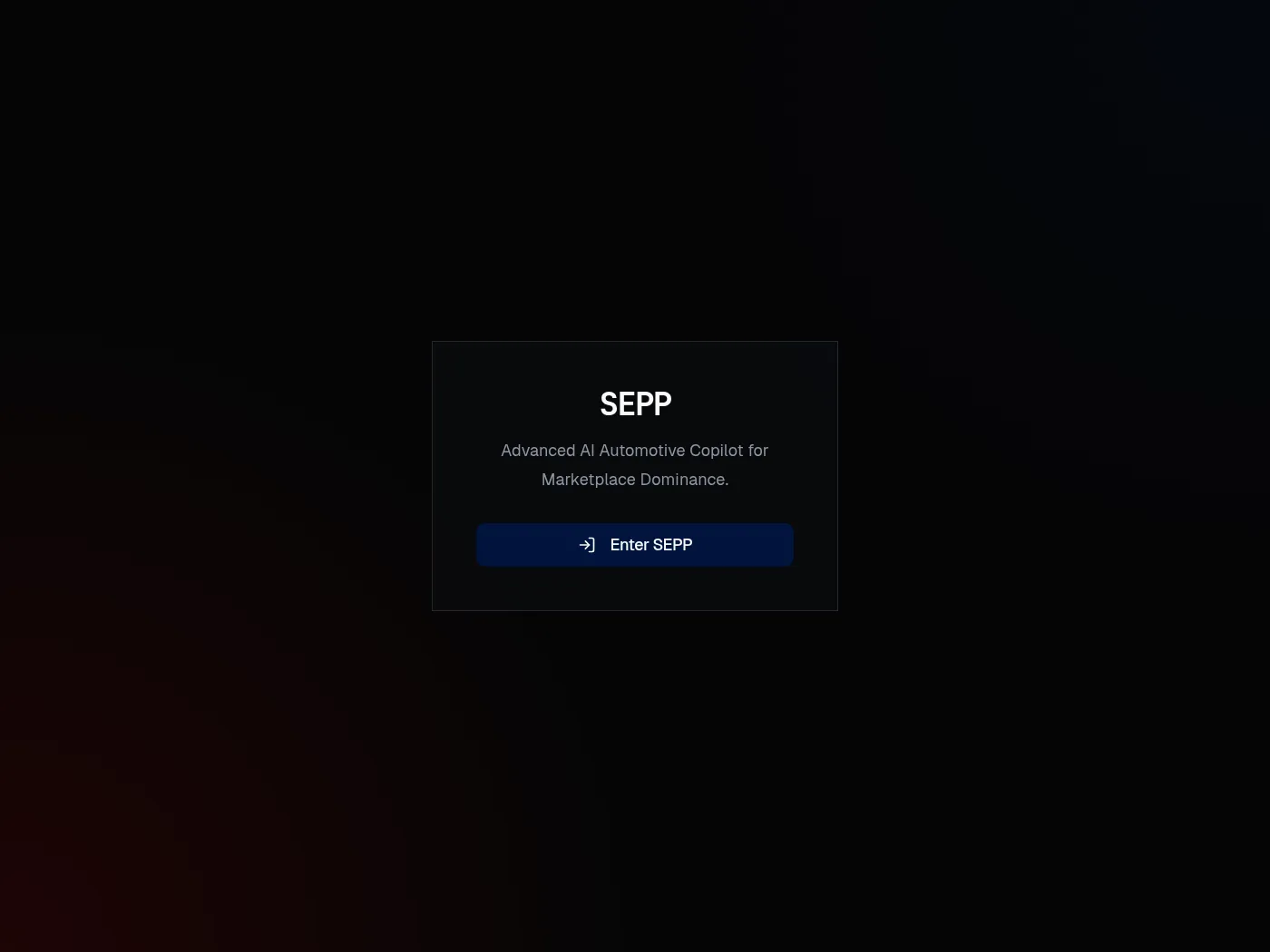 SEPP Auto Marketplace AI