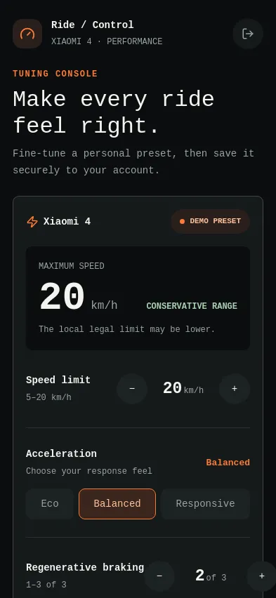Scooter Performance Tuner