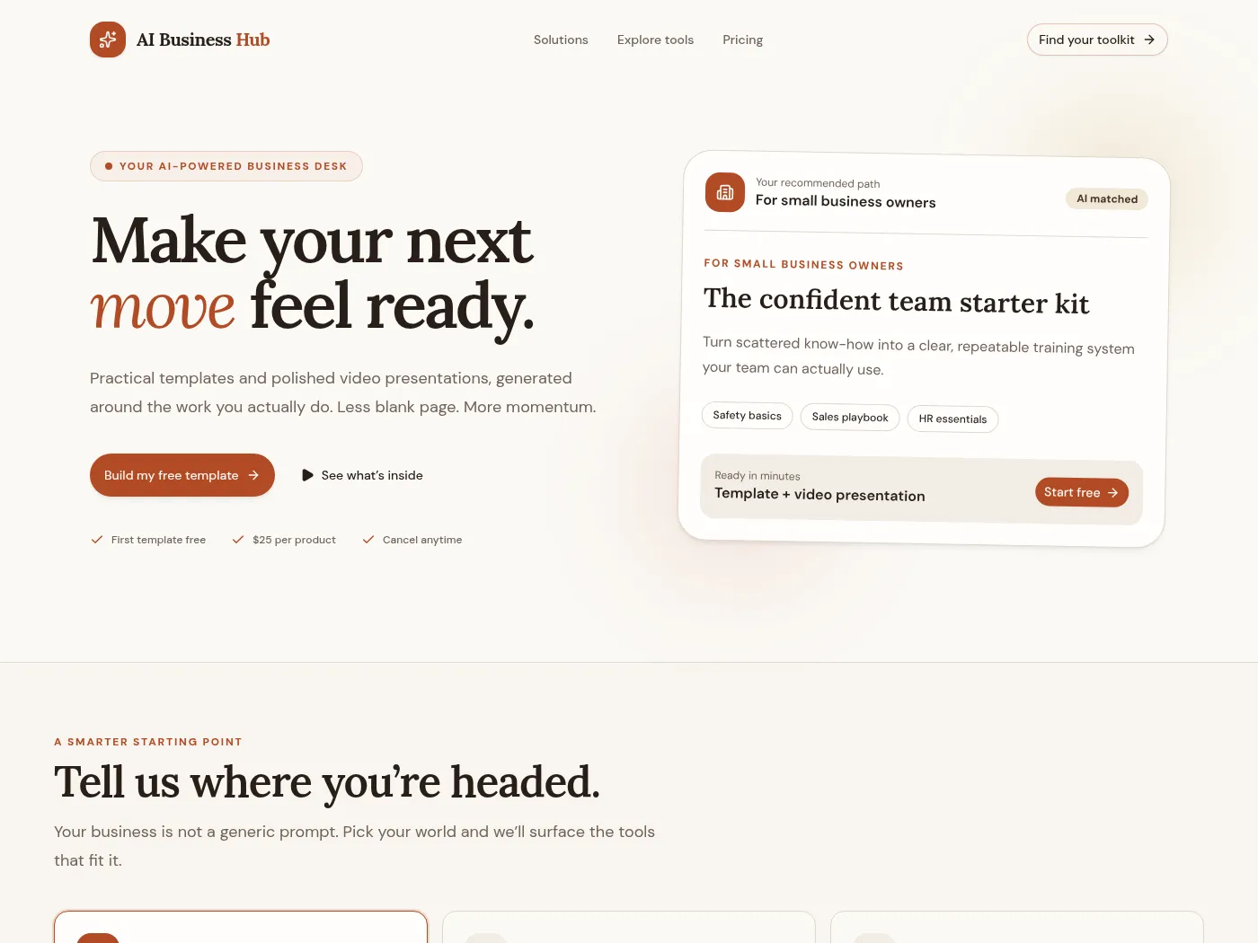 AI Business Toolkit Hub