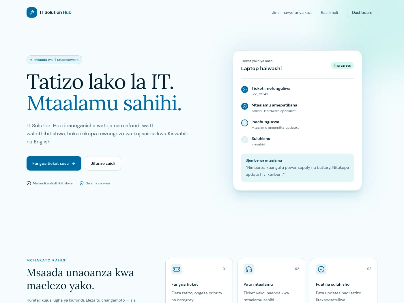 IT Solution Hub