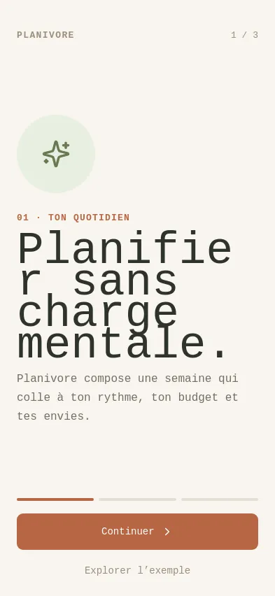 Planivore Meal Planner