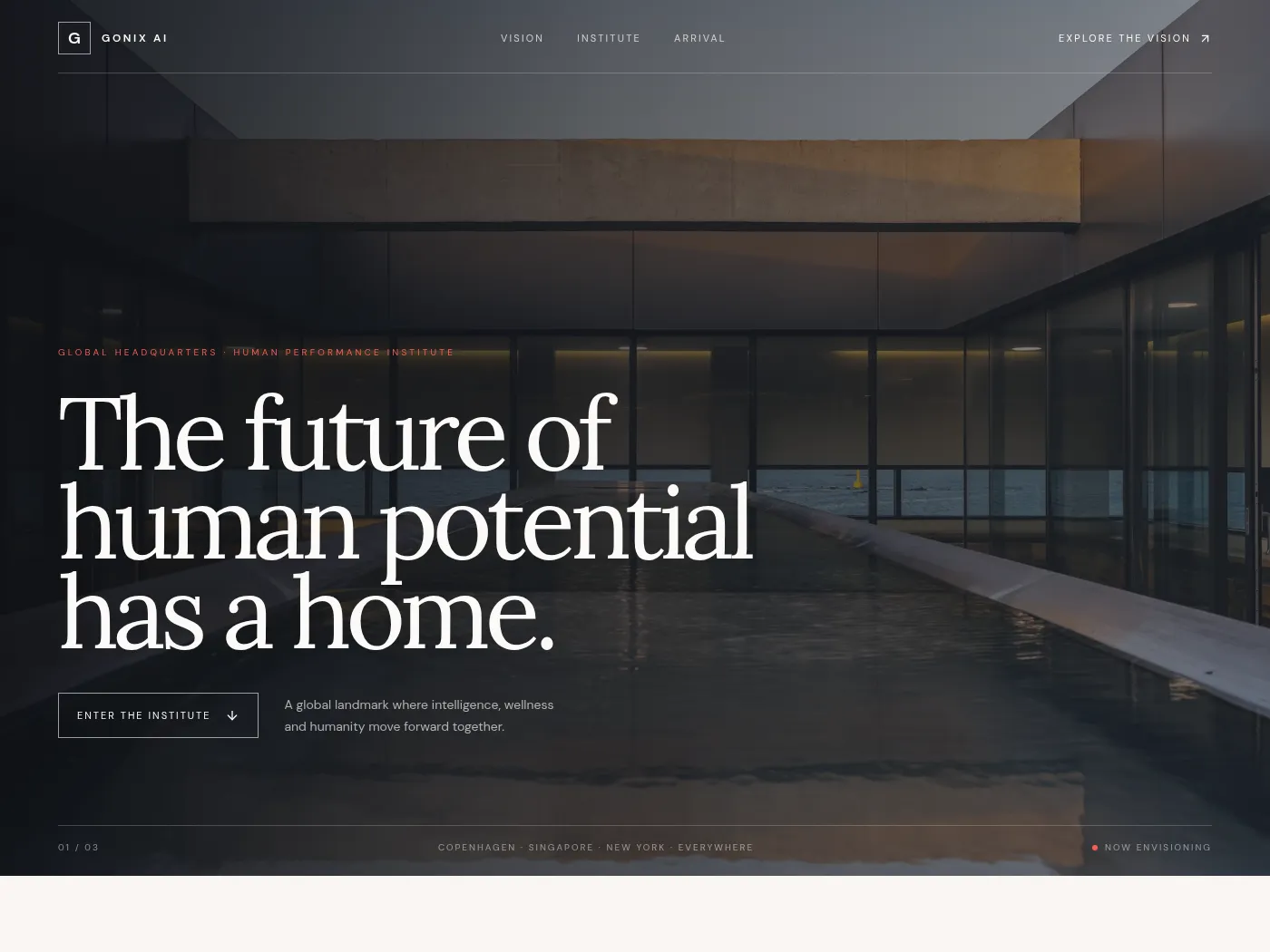GoniX AI HQ Vision