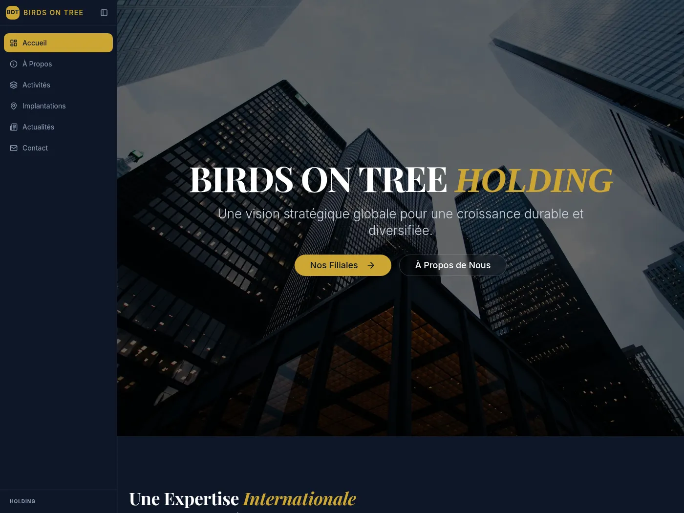 Birds On Tree Holding