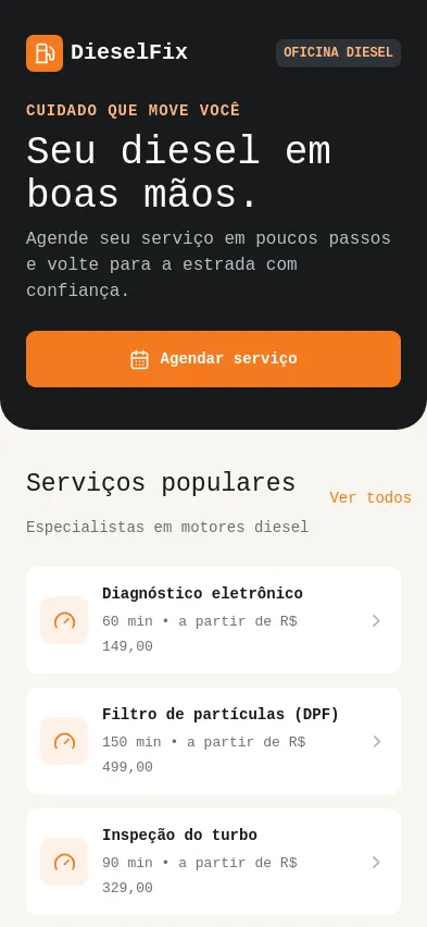 DieselFix Agendamentos