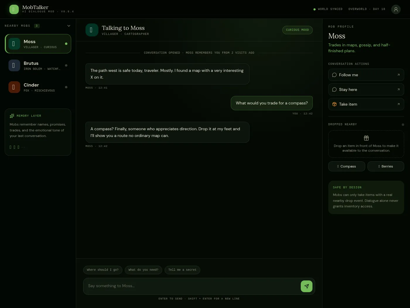 MobTalker AI Mod