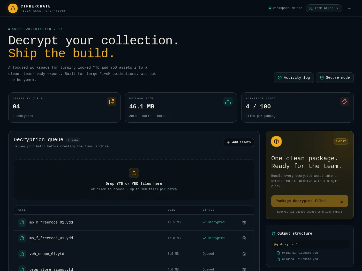 FiveM Decryptor Pro