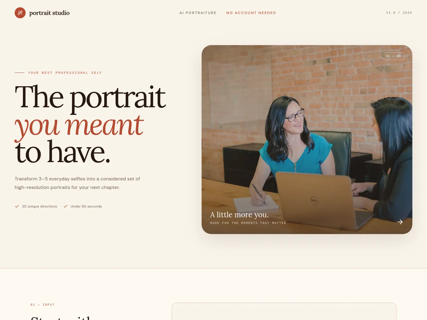 AI Headshot Studio