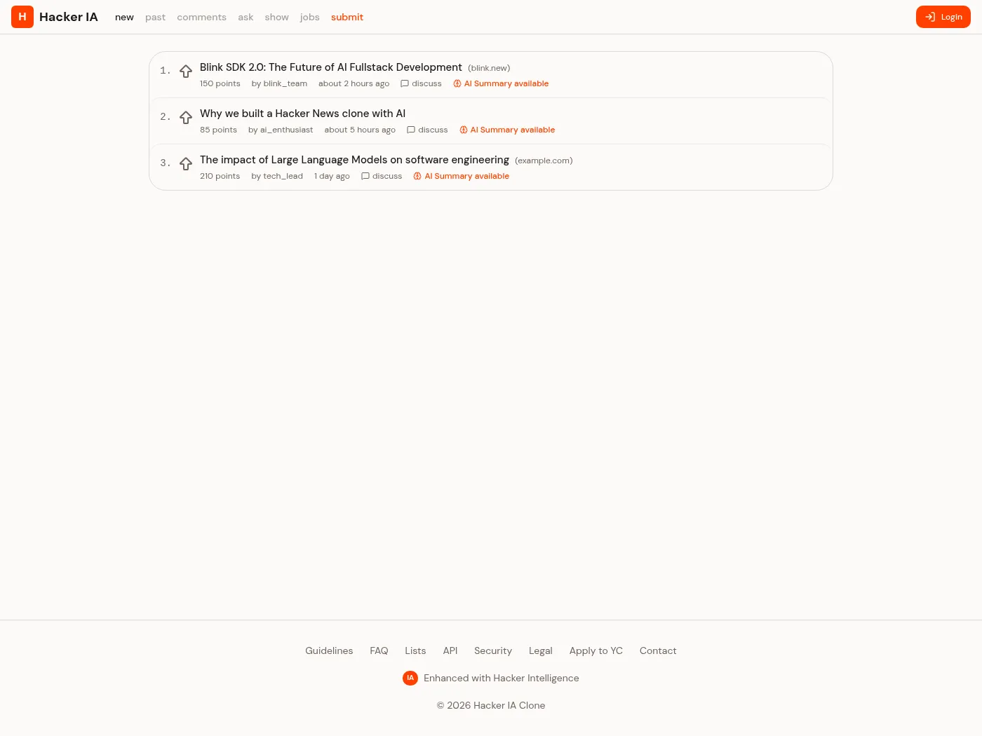 Hacker IA Clone