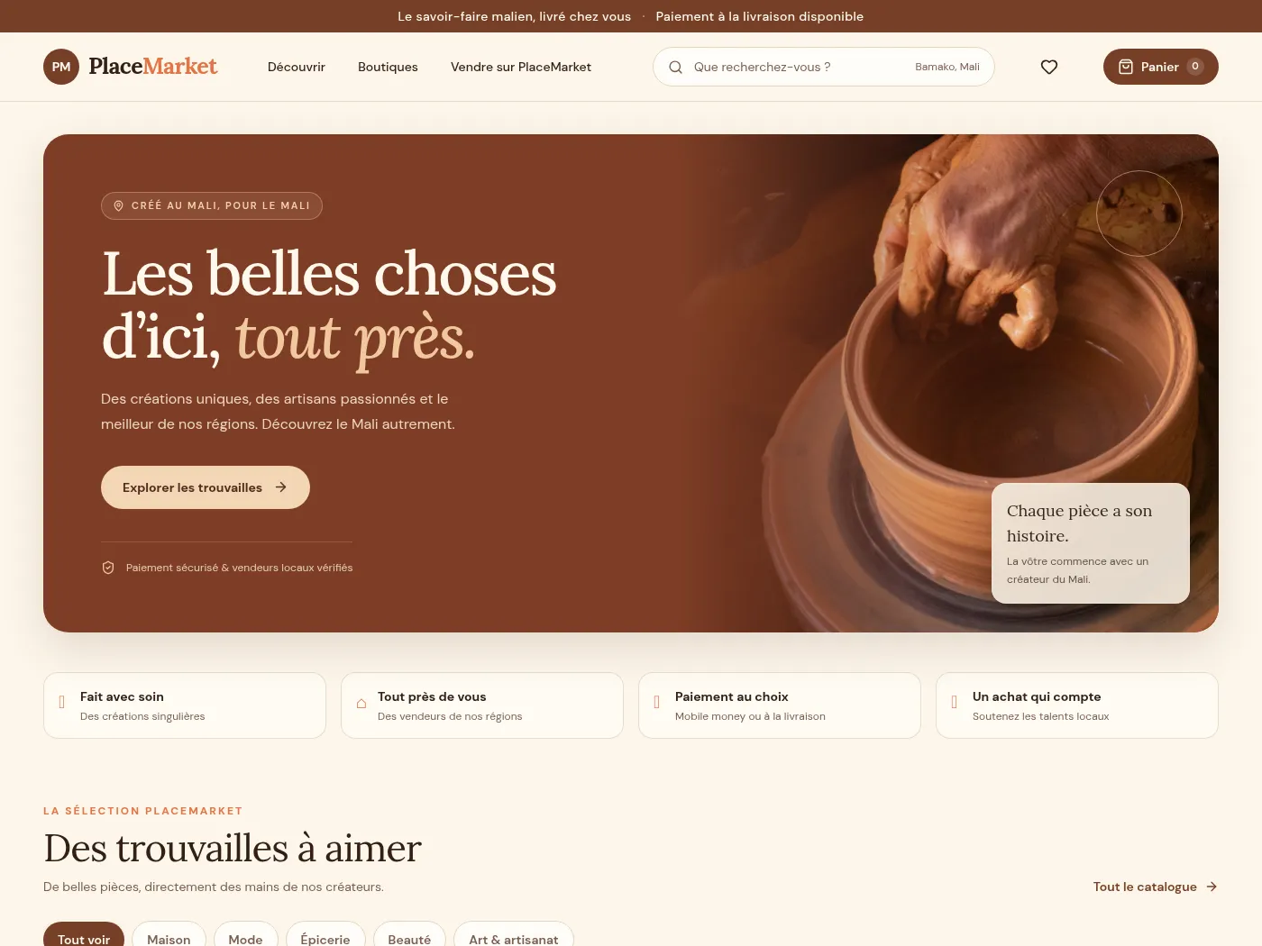 PlaceMarket Mali