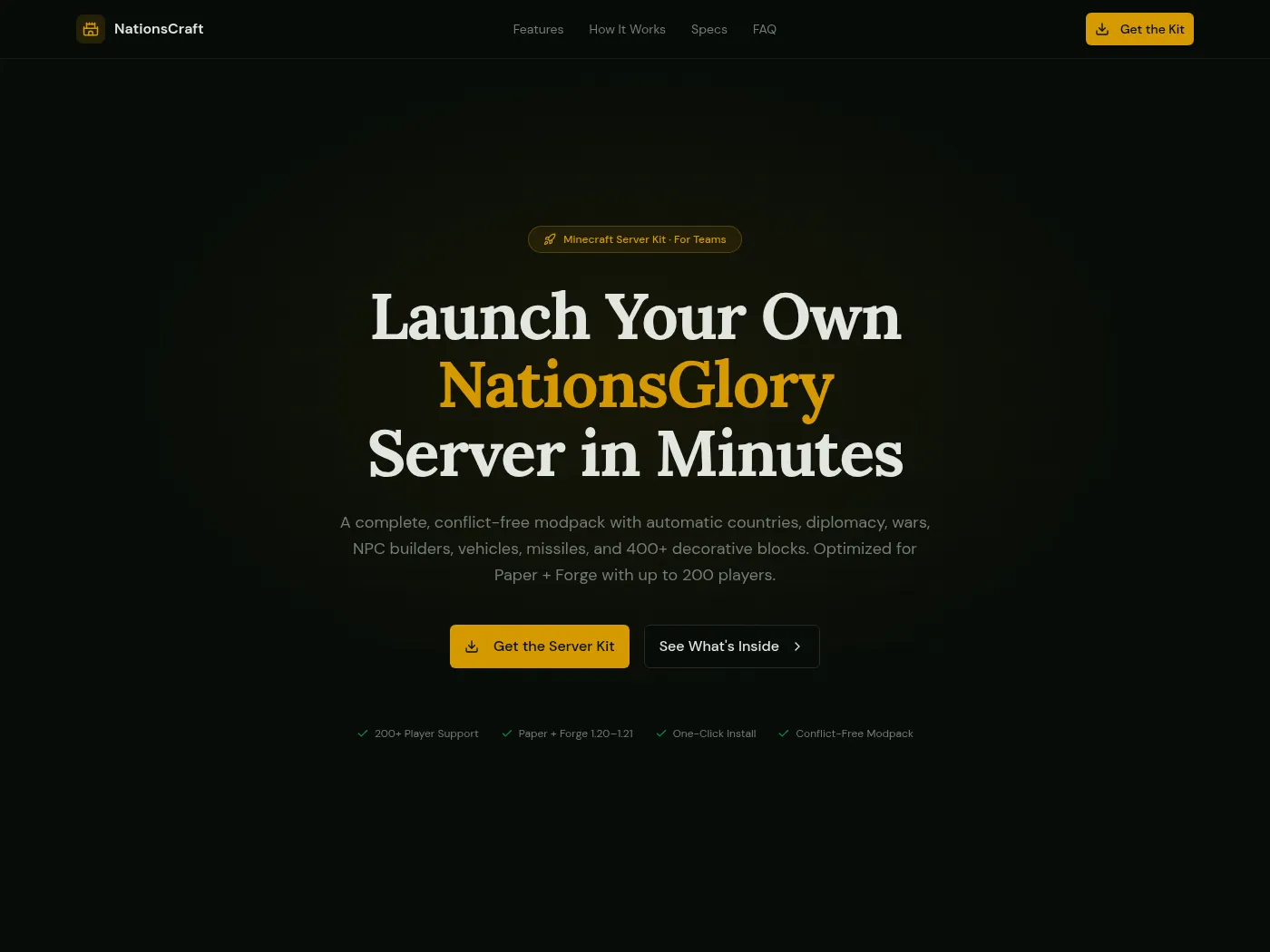 NationsCraft Server Kit