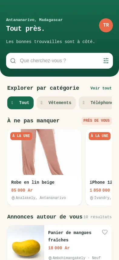 Tout Près Marketplace