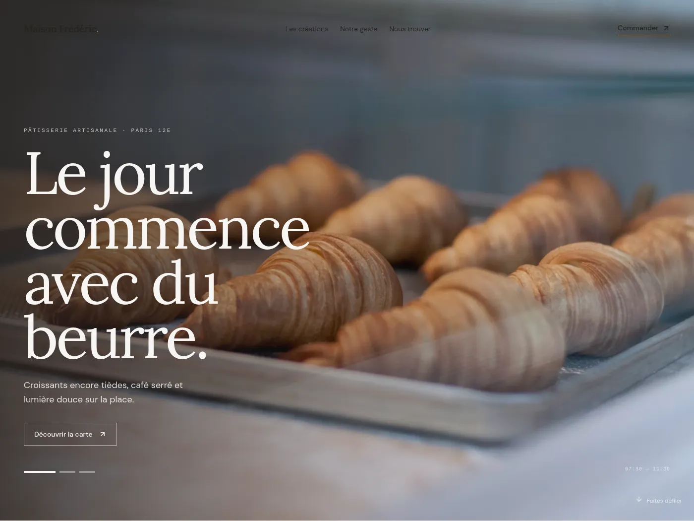 Boulangerie patisserie PARIS Frédéric