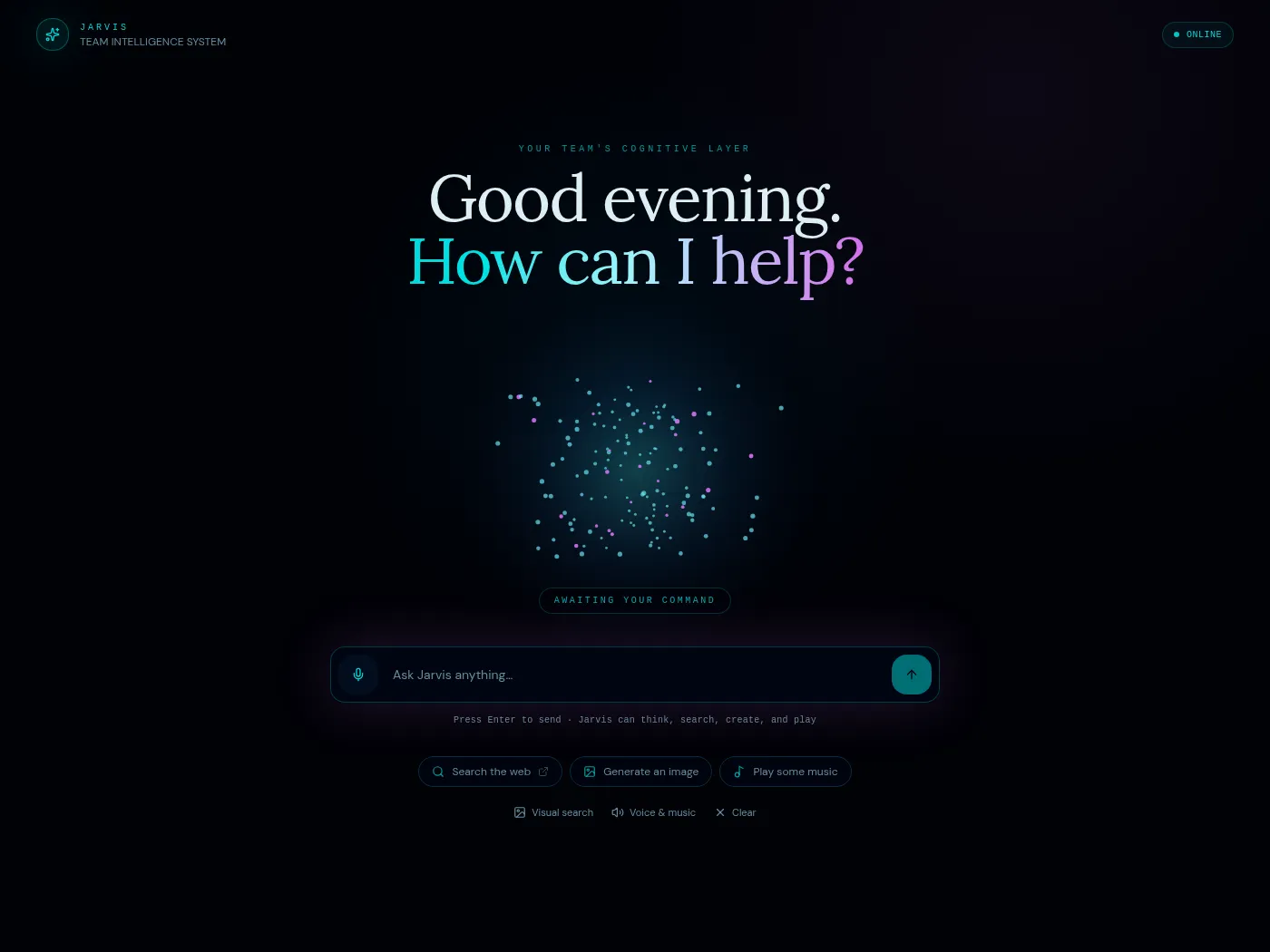 Jarvis Sphere Assistant