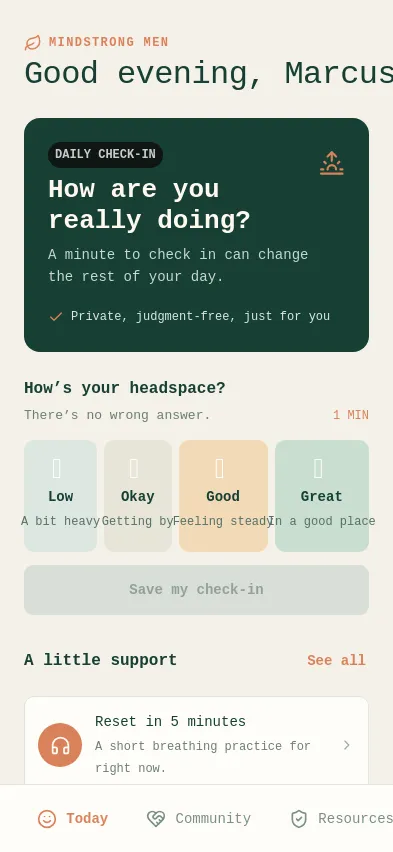 MindStrong Men