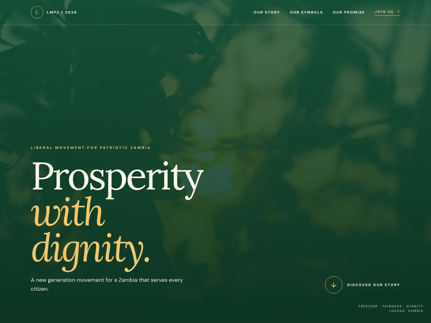 Liberal Movement Zambia Site