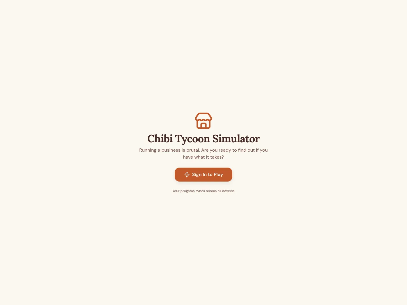 Chibi Tycoon Simulator