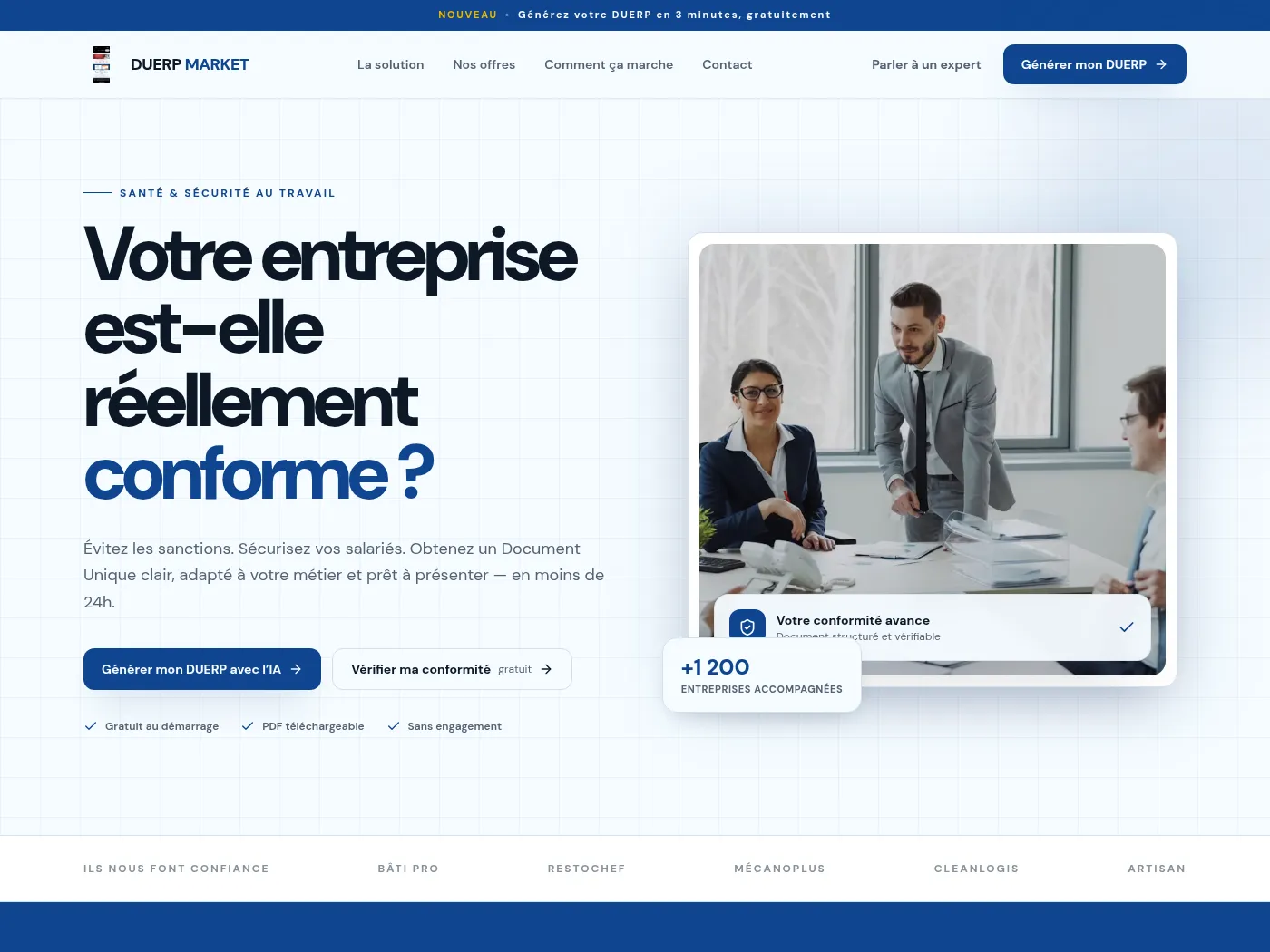 Duerp Market Website