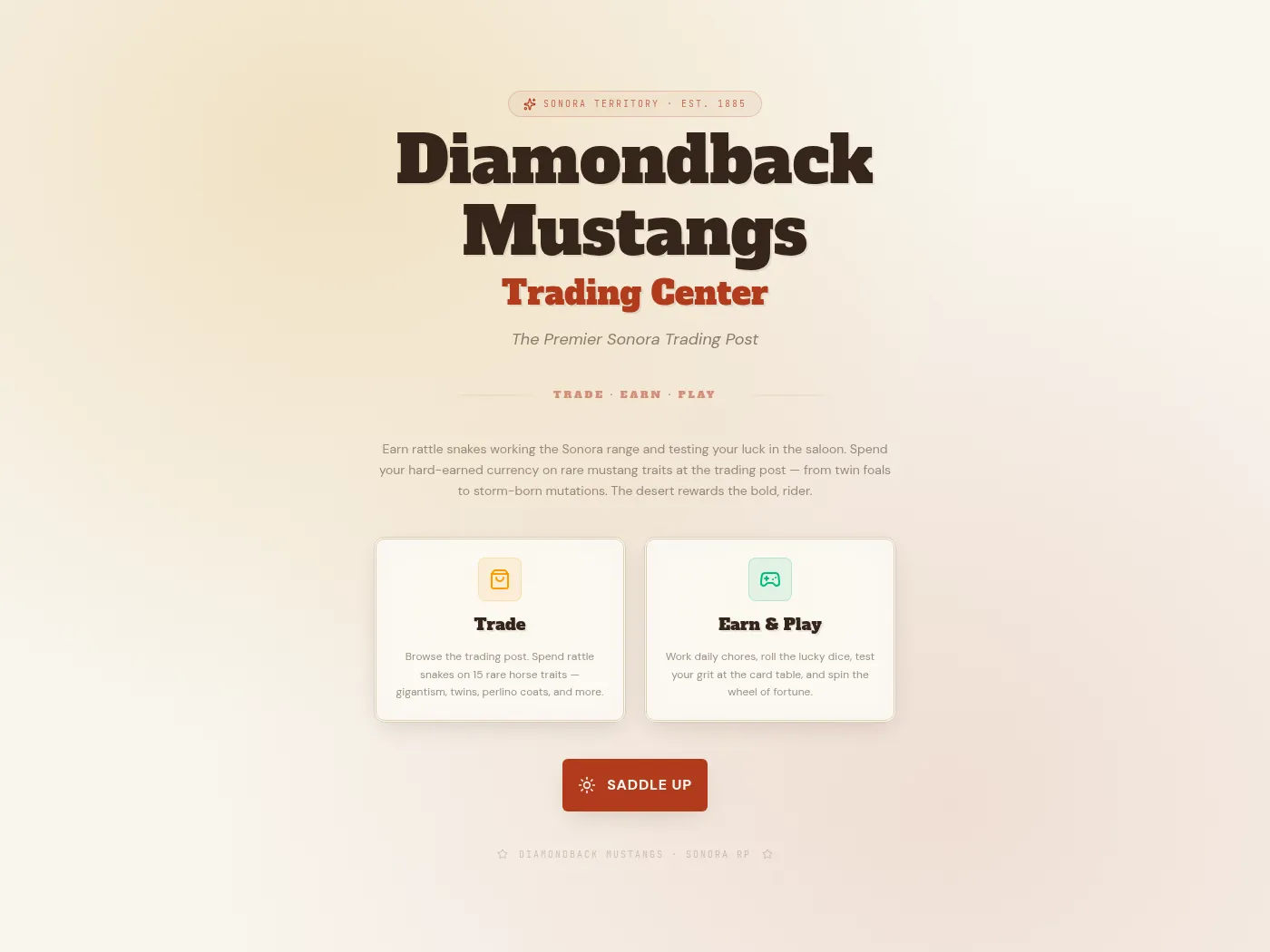 Diamondback Mustangs