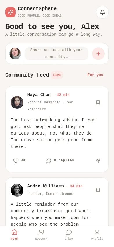 ConnectSphere