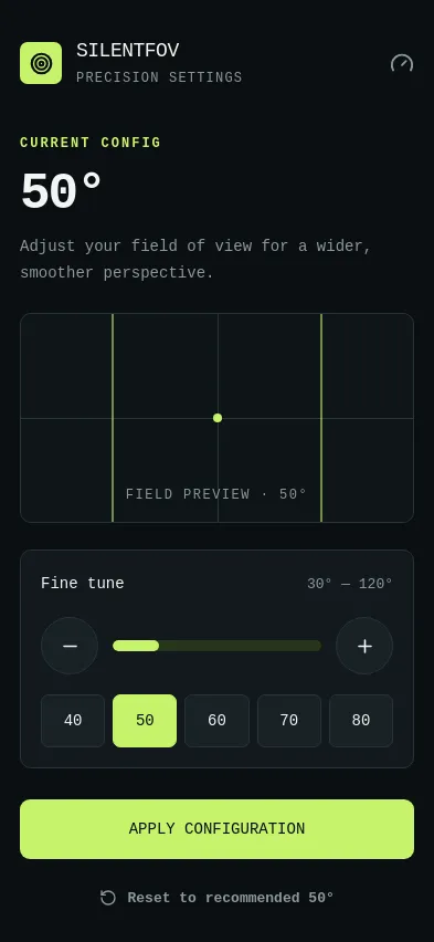 SilentFOV Mobile