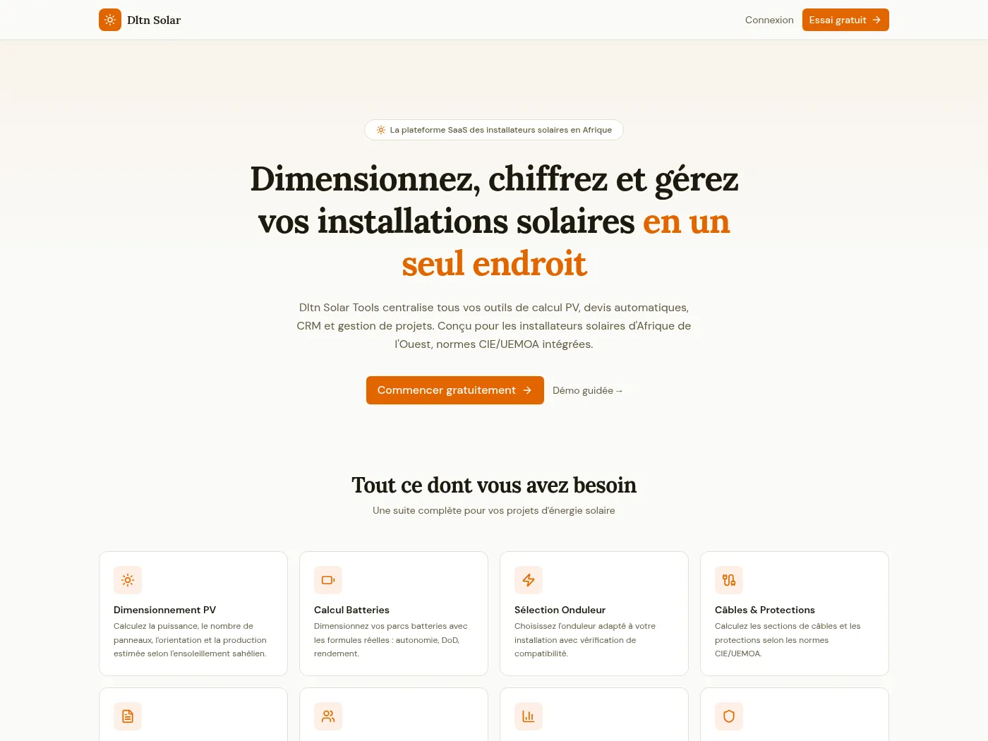 Dltn Solar Tools Suite