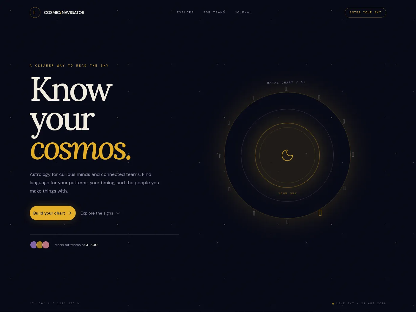 Cosmic Navigator
