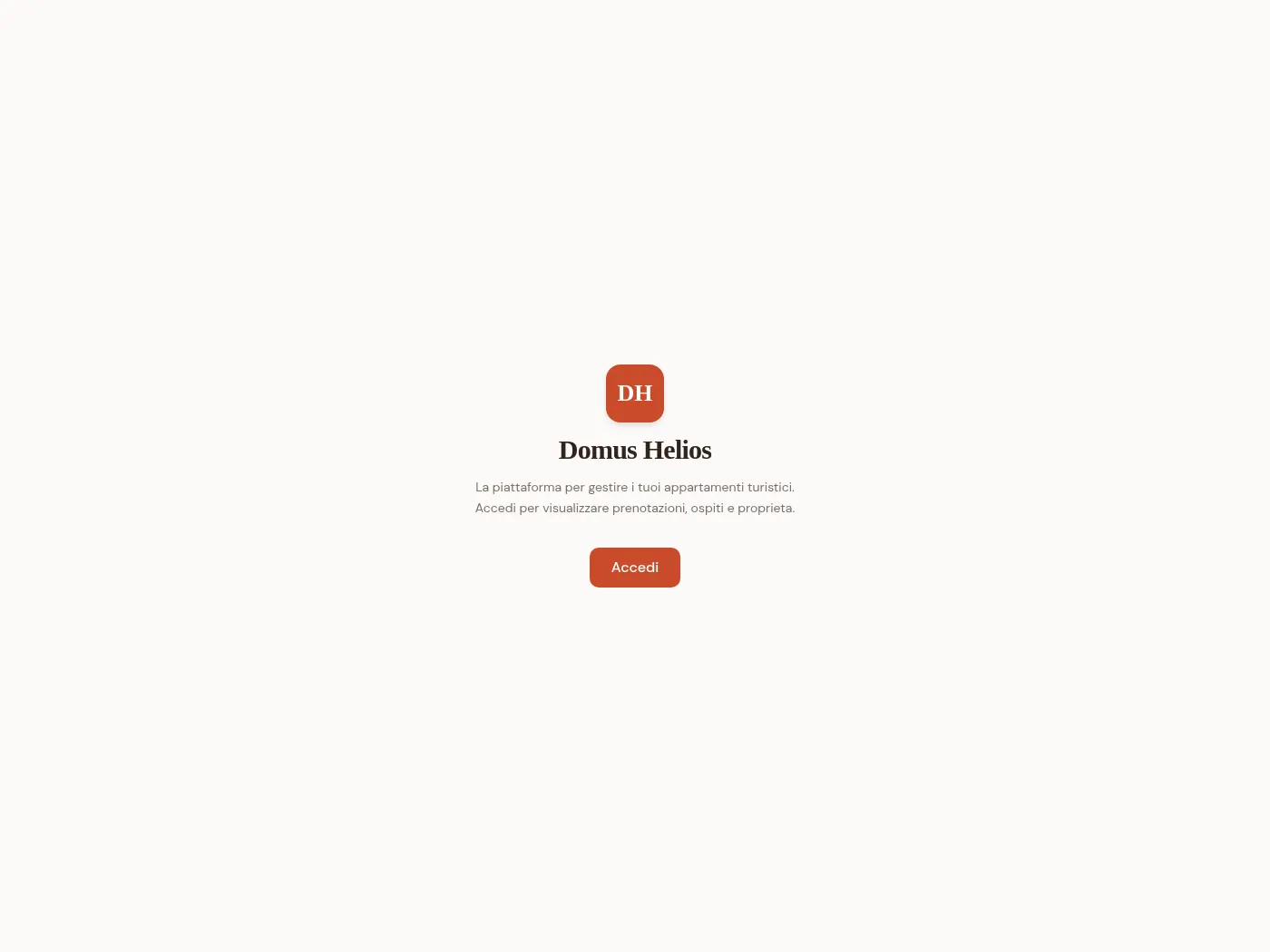 Domus Helios Host App