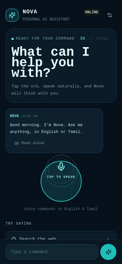 Nova AI Assistant
