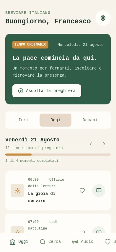 Breviare Italiano App