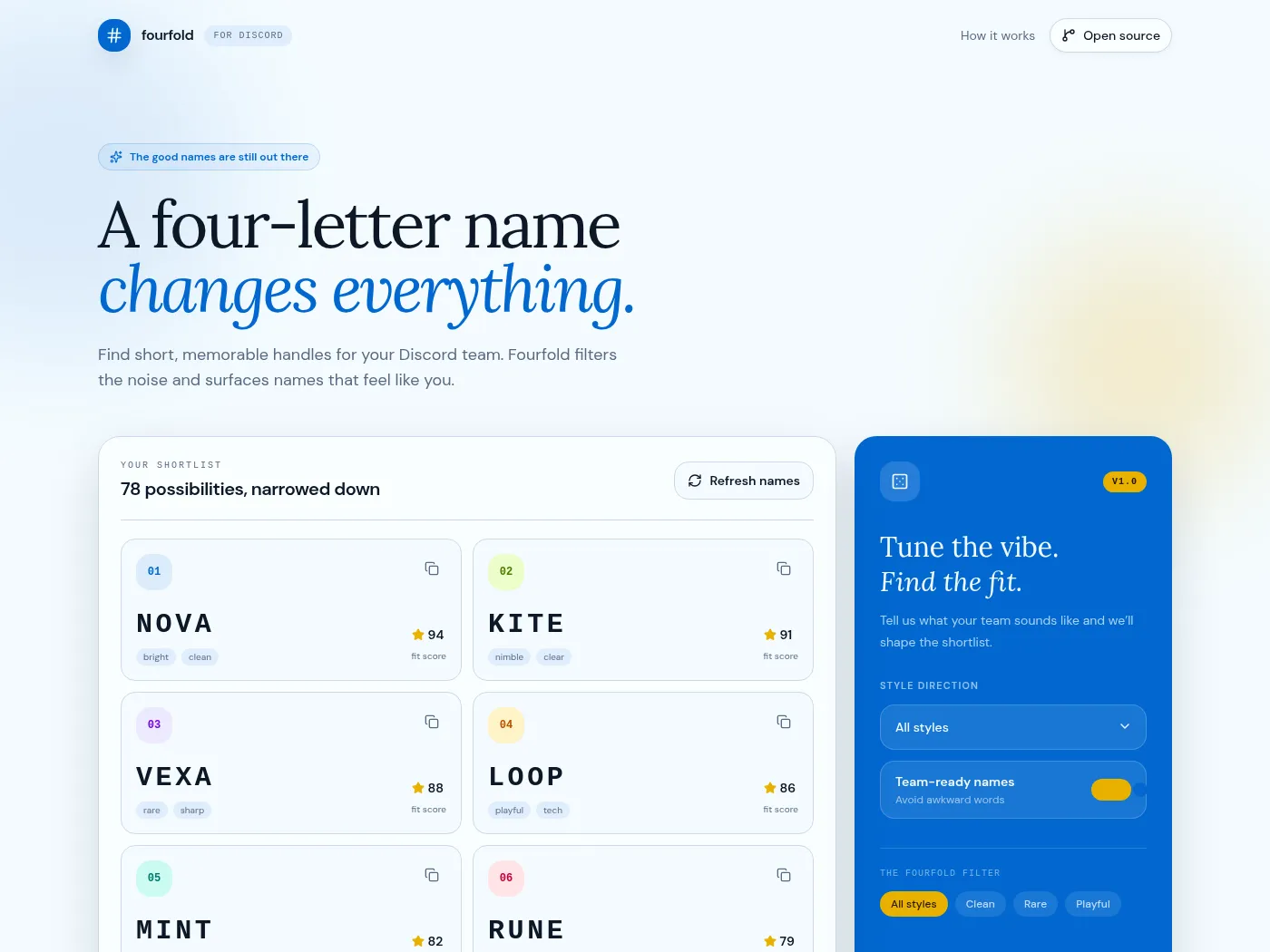 Discord 4-Letter Finder