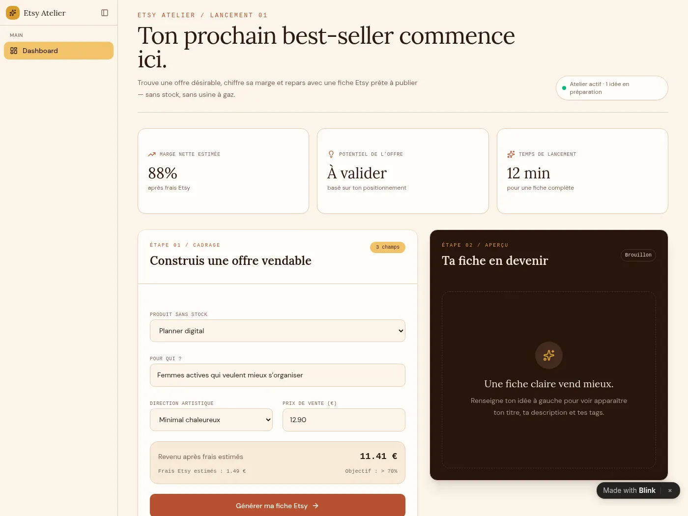 Etsy Power Shop Builder