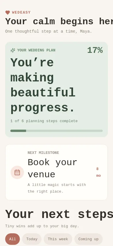 WedEasy Planner